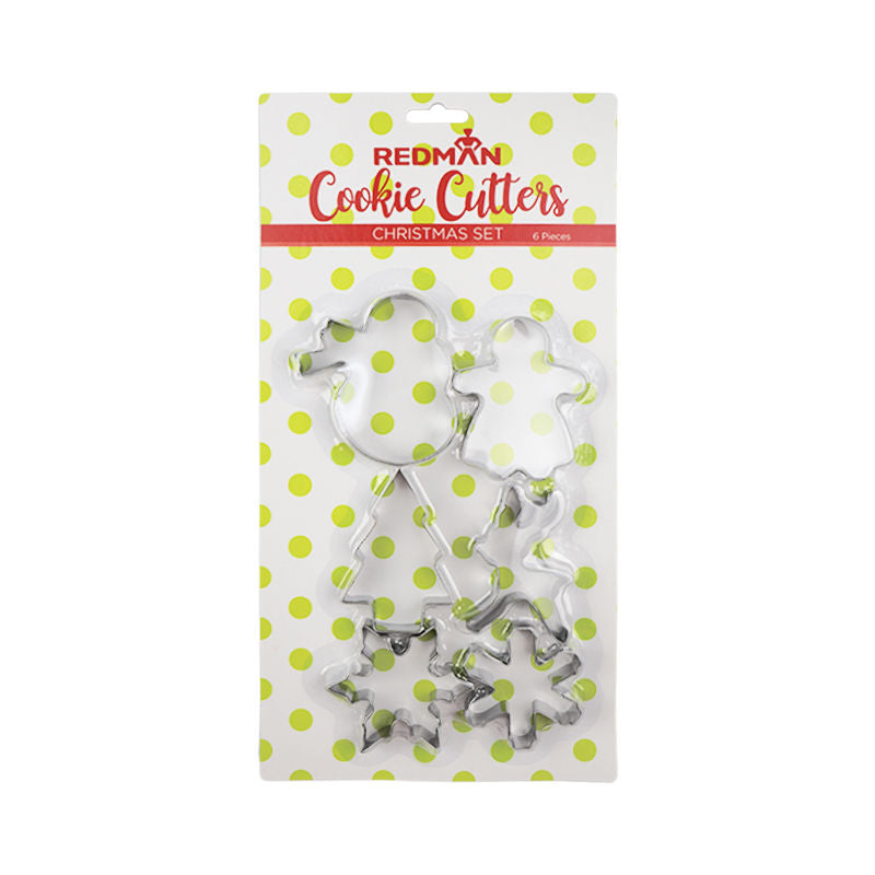 CHRISTMAS COOKIE CUTTER STAINLESS STEEL SET (#102228) – RedManShop