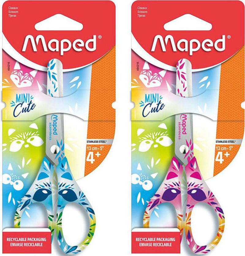 ROUND TIP SCISSORS ASSORTED COLORS (#122218) – RedManShop