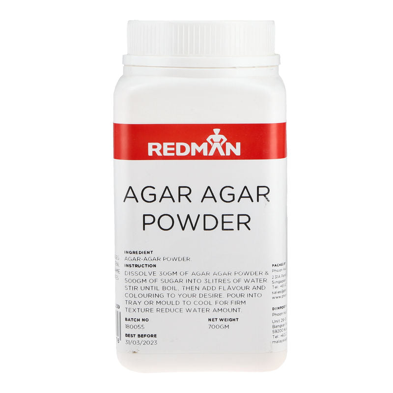 AGAR AGAR POWDER 700G (#55239) – RedManShop